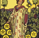 Nine of Pentacles Tarot Card Meanings (upright & reversed) | TarotX