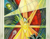 4 of Swords Thoth - Crowley Tarot | Thoth Tarot Deck - TarotX