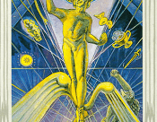 Prince of Disks Thoth Tarot Card Meanings - Aleister Crowley | TarotX