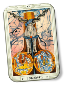 The Devil Thoth Tarot Card Meanings - Aleister Crowley | TarotX
