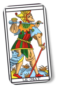 Le Mat Marseille Tarot Card - Paul Marteau | TarotX.net