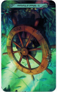 The Wheel of Fortune Mermaid Tarot Card Meanings | TarotX