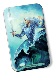 Knight of Swords Mermaid Tarot Card Meanings | TarotX